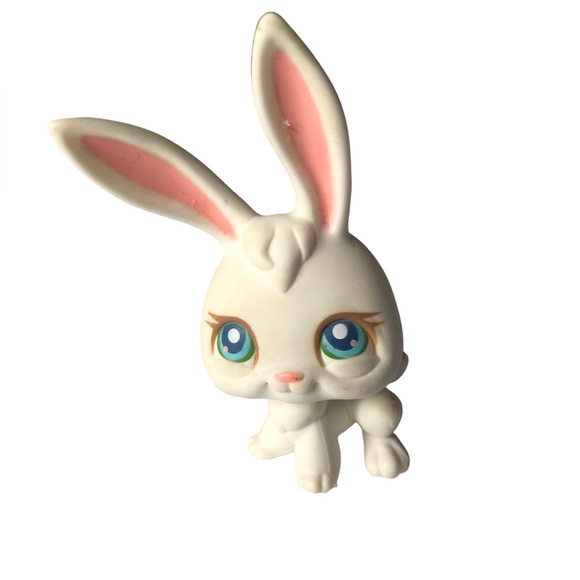 Hasbro | Toys | Littlest Pet Shop Lps Bunny Rabbit Figure 03 Magnet ...